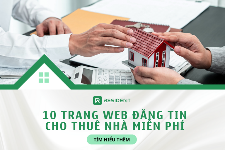 10 Trang Web Đăng Tin Cho Thuê Nhà Miễn Phí - RESIDENT