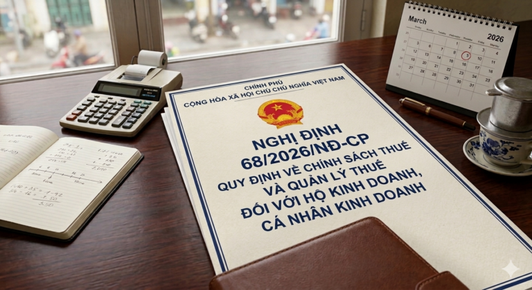 Toàn văn Nghị định 68/2026/NĐ-CP về quản lý thuế năm 2026 - RESIDENT